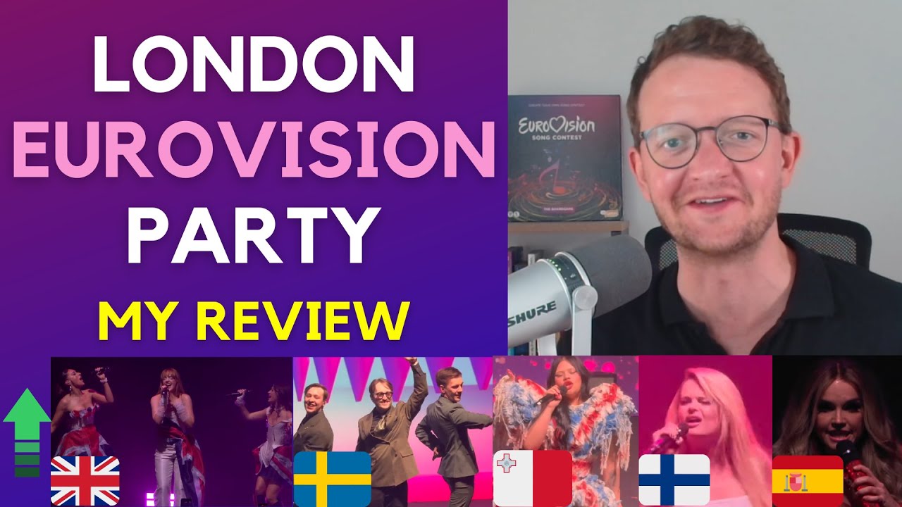 London EUROVISION PARTY 2025 - My Review - YouTube