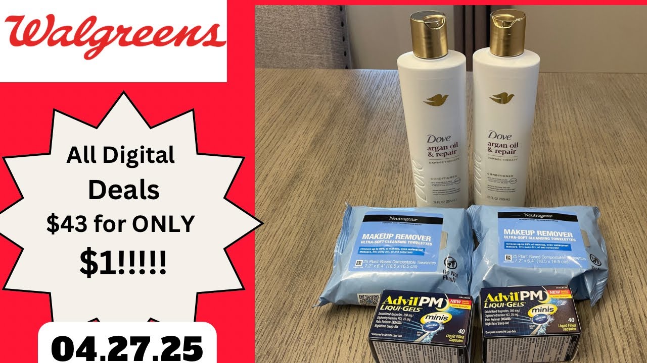 Walgreens All Digital Deal 4/27/25 - EVERYTHING for ONLY $1 Newbie ...