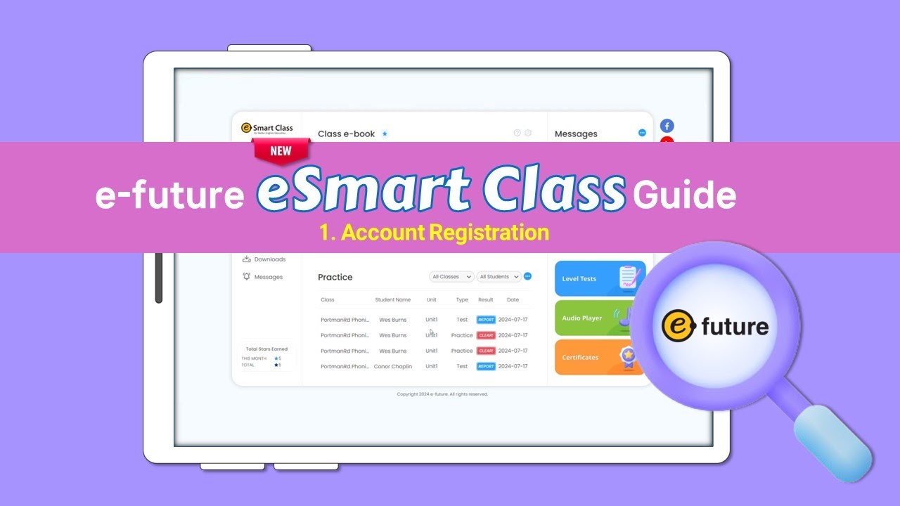 [New eSmart Class Guide] 1. Account Registration - YouTube