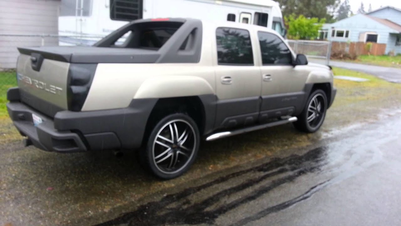 04 avalanche 1500 2wd on 24s - YouTube