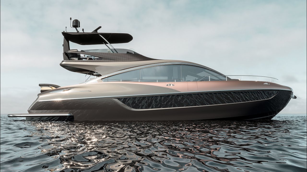 Lexus LY 650 Luxury Yacht Concept to life - YouTube