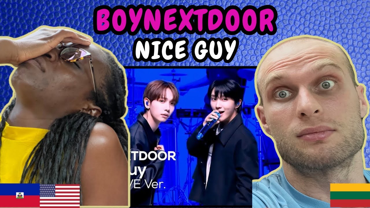 REACTION TO BOYNEXTDOOR (보이넥스트도어) - Nice Guy (Band LIVE Concert at it's ...
