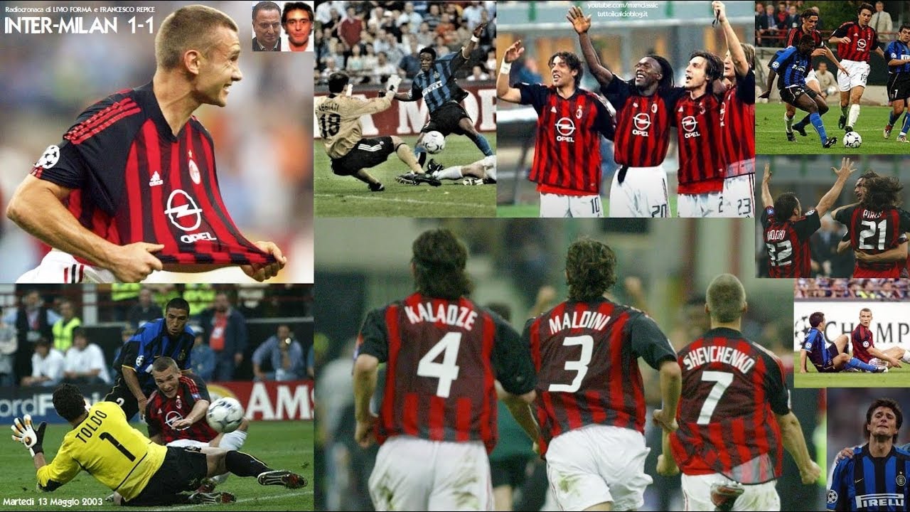 Inter-Milan 1-1 (13/5/2003) Radiocronaca di Livio Forma (Radio Rai ...