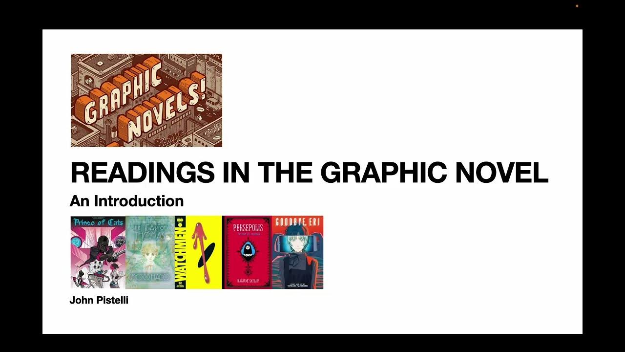 Readings in the Graphic Novel Introduction - YouTube