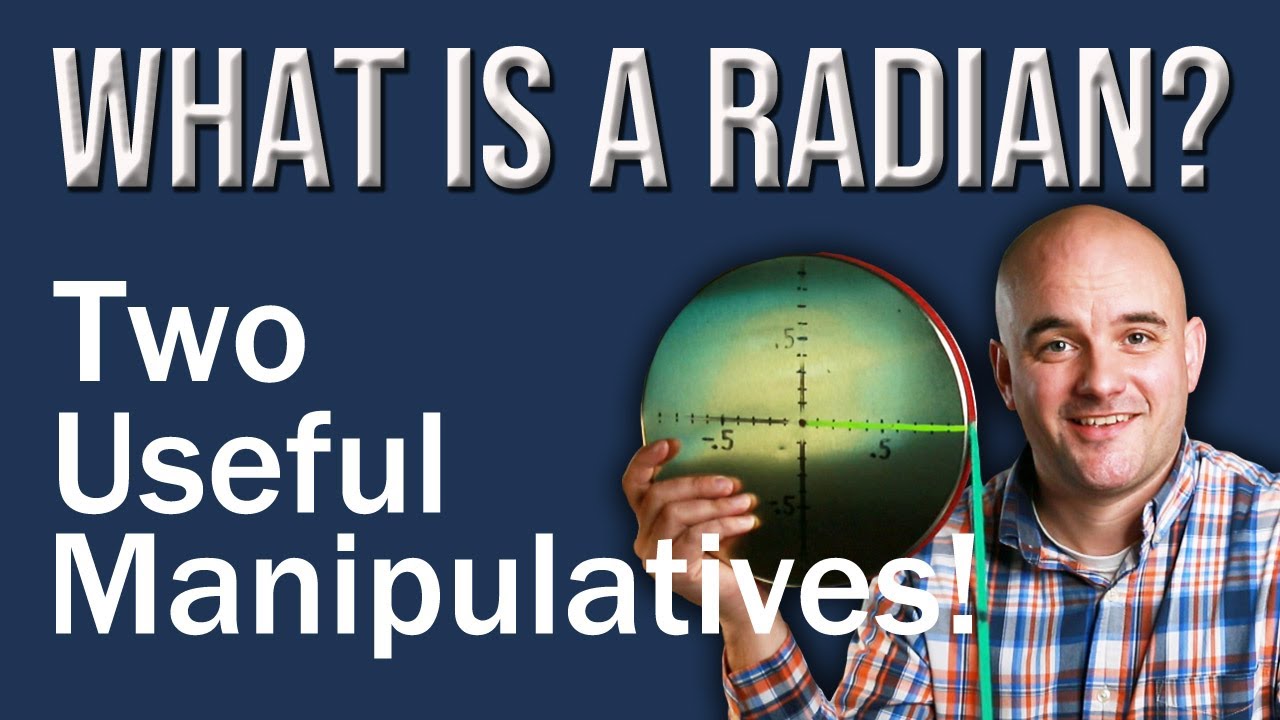 What is a radian? This is the best activity to explain what a radian is ...