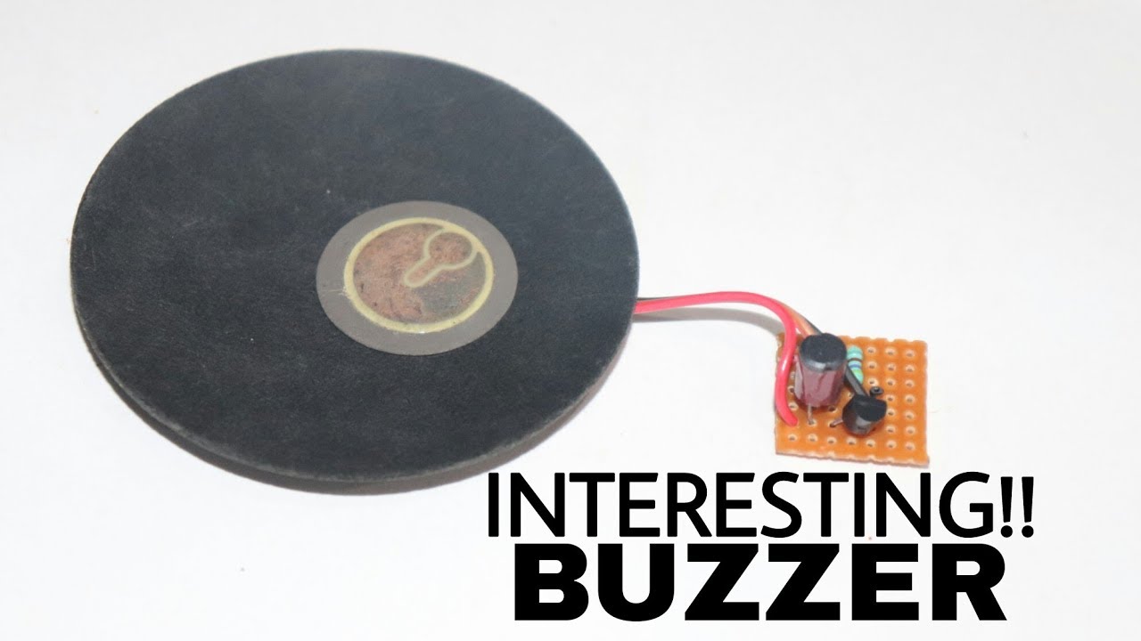 how to make buzzer at home using one transistor | - YouTube