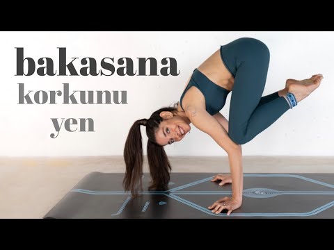 Korkunu Yen - Bakasana 💪🏼 Adım Adım Karga ve Turna Pozu | Elvin ile Yoga