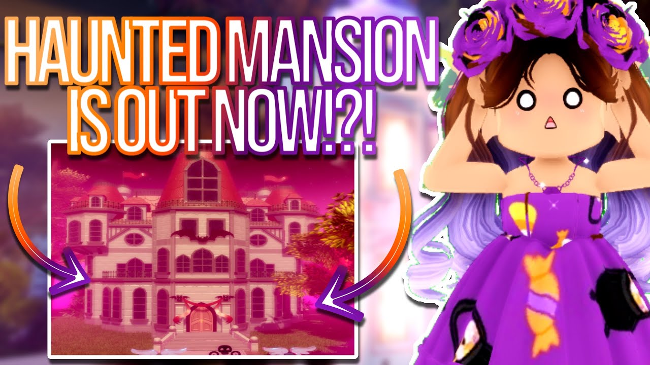 HAUNTED MANSION *OUT NOW* !! *SUPER COOL* NEW HALLOWEEN Royale High ...