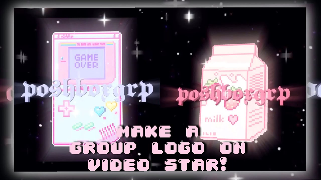 How to make a group logo on Videostar ﾟ - YouTube