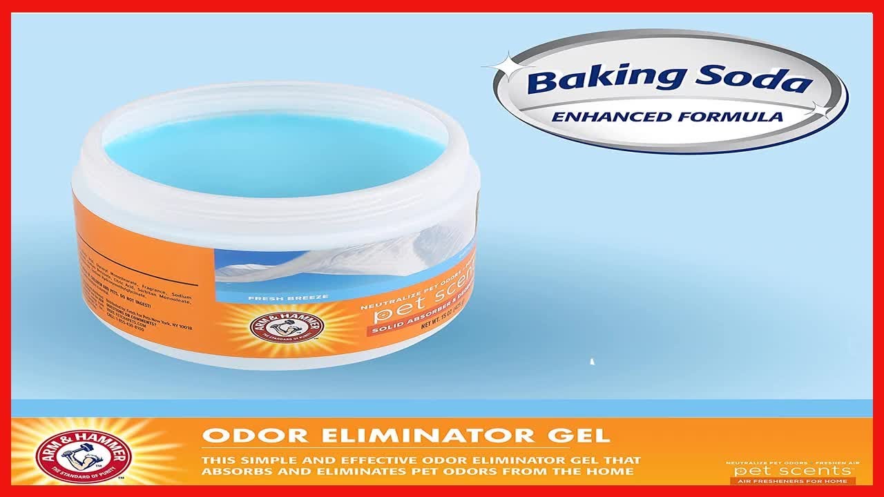 Arm & Hammer For Pets Pet Scents Solid Gel Deodorizer in Fresh Breeze ...