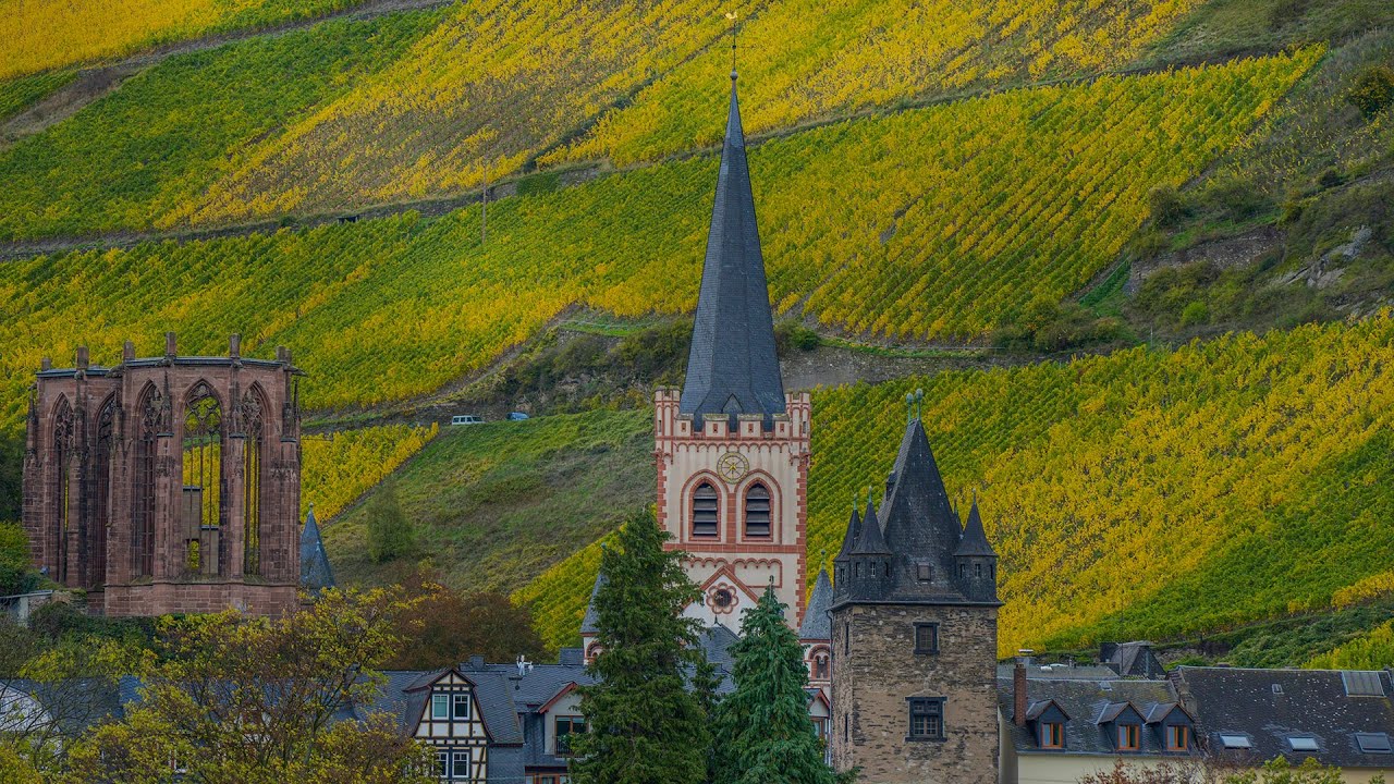 Koblenz and sailing along the Romantic Middle Rhine - YouTube