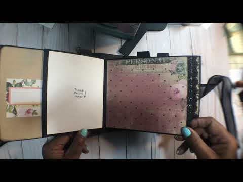 #61- My 7x7 3/4 Mini Album Reveal - YouTube