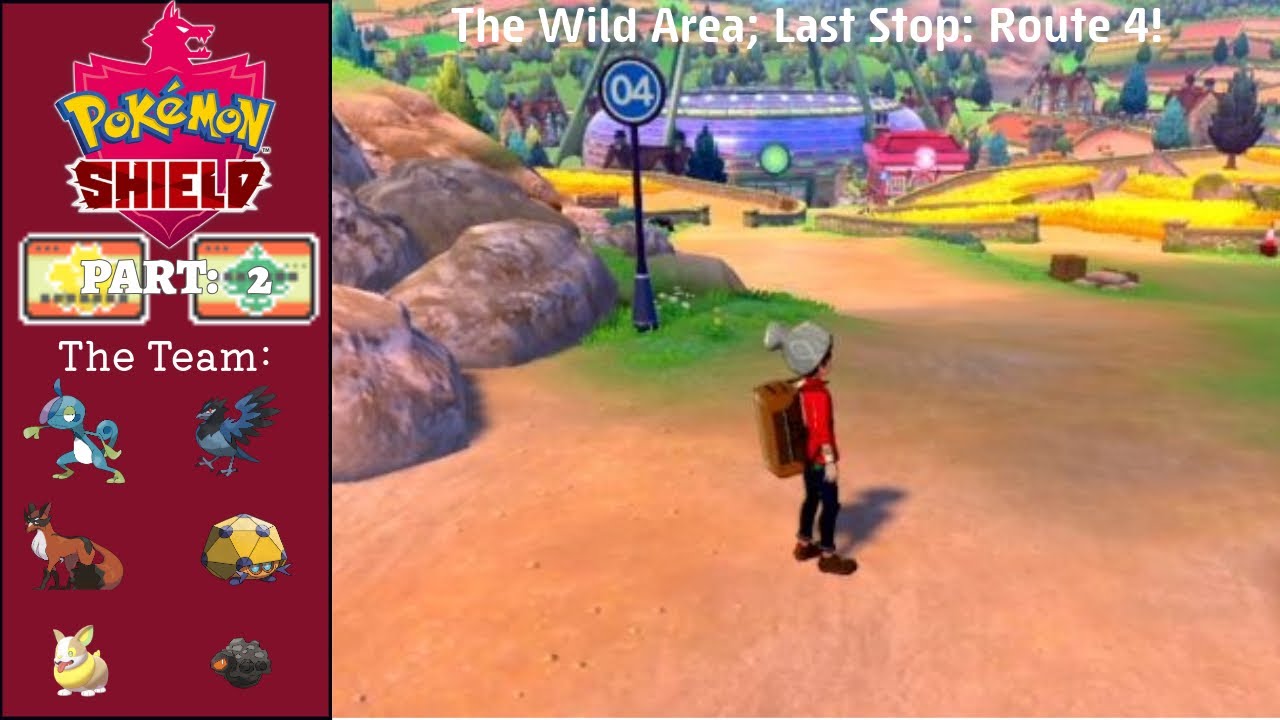 "🌟 Pokémon Shield Walkthrough - Ep2: Explore the Wild Area & Unveil ...
