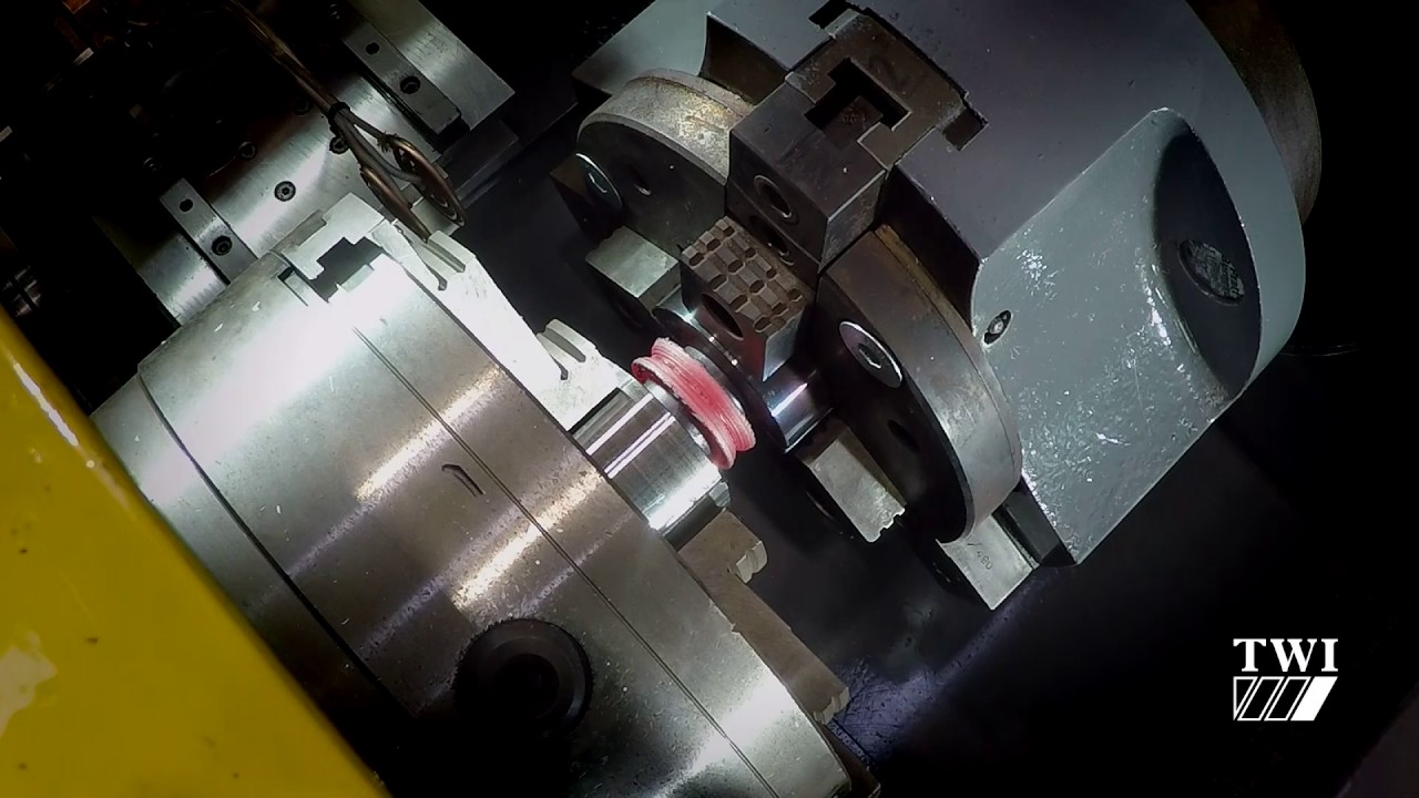 Rotary Friction Welding of Steel - YouTube