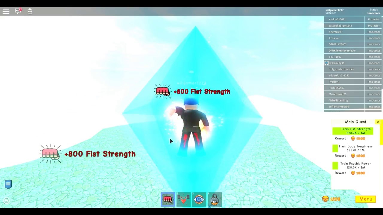 super power training simulator meu body meu first - YouTube