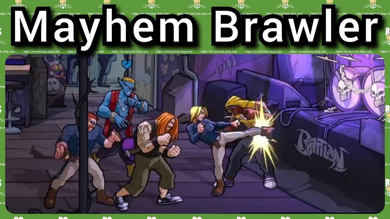 Mayhem Brawler (PC) - Стрим 309 - YouTube