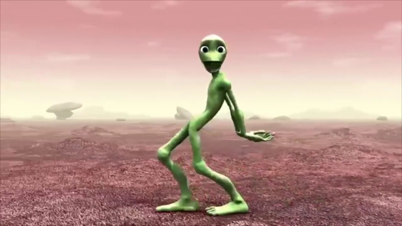 Green Alien Twerk - YouTube