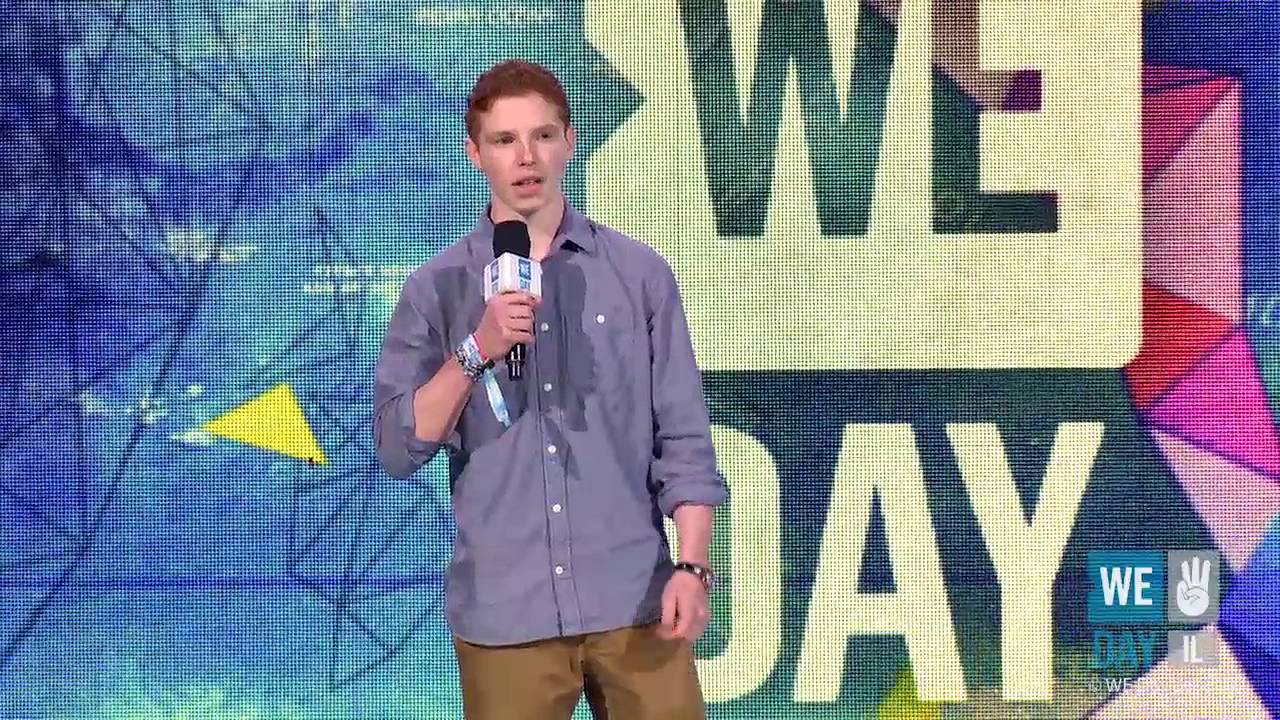 Griffen Saul WeDayIllinois2016 - YouTube