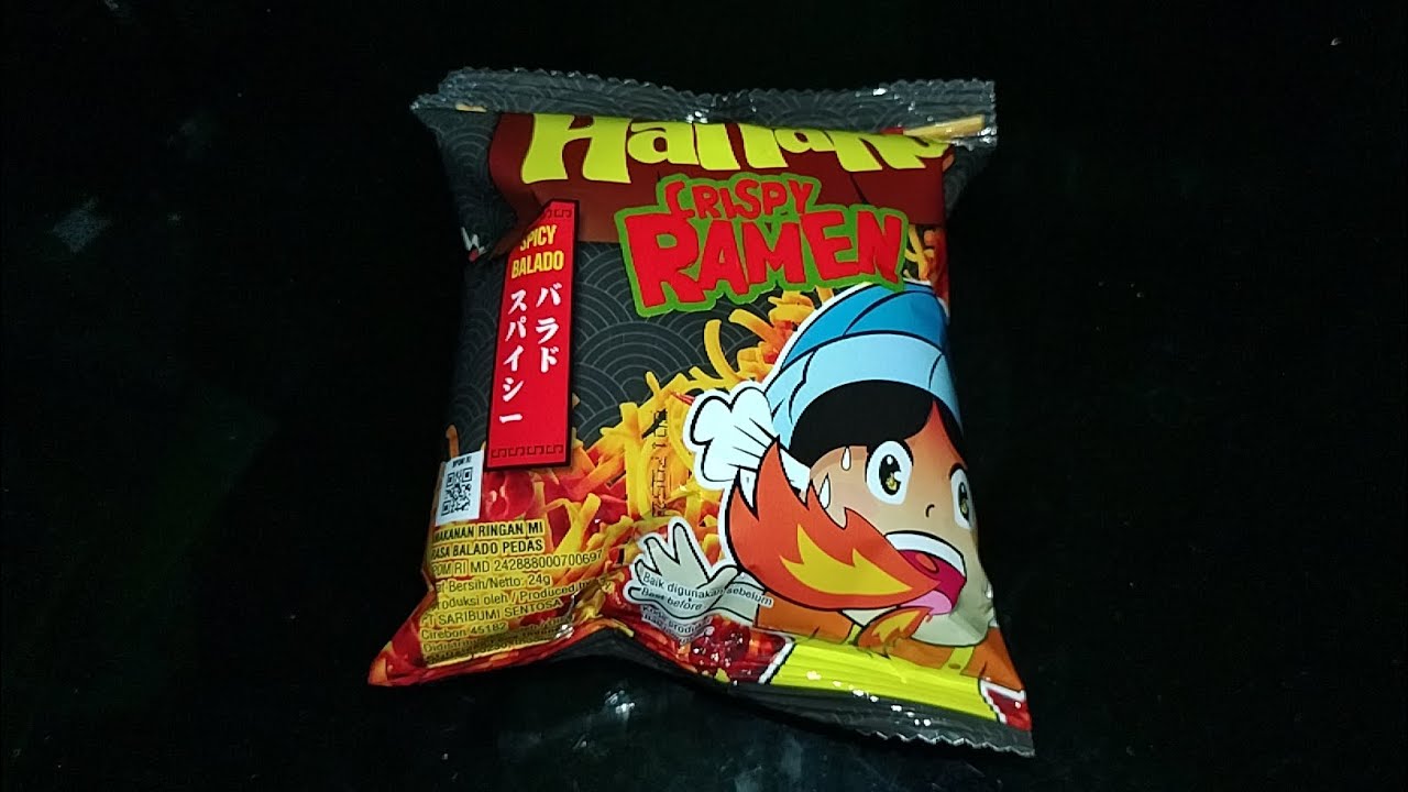UPO (Unpopular Product)#201 : Hanako Crispy Ramen Rasa Spicy Balado ...