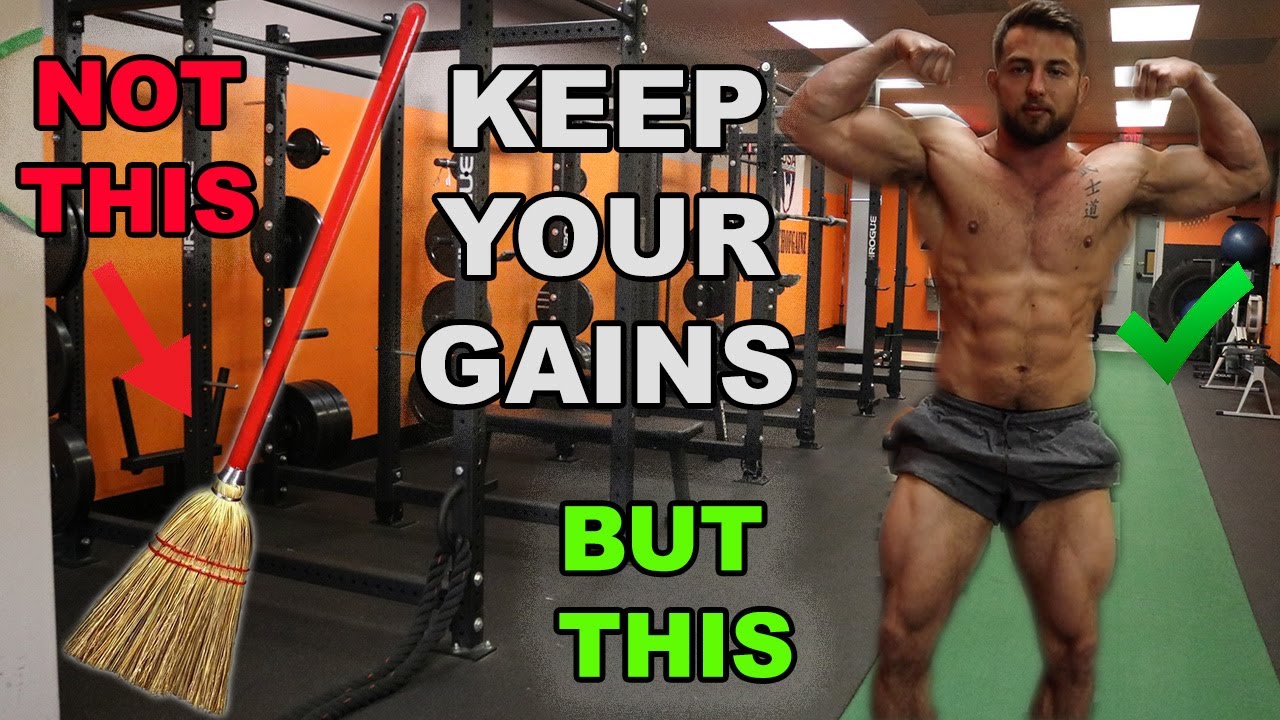The Best Way to Maintain Your Muscle on a Cut - YouTube