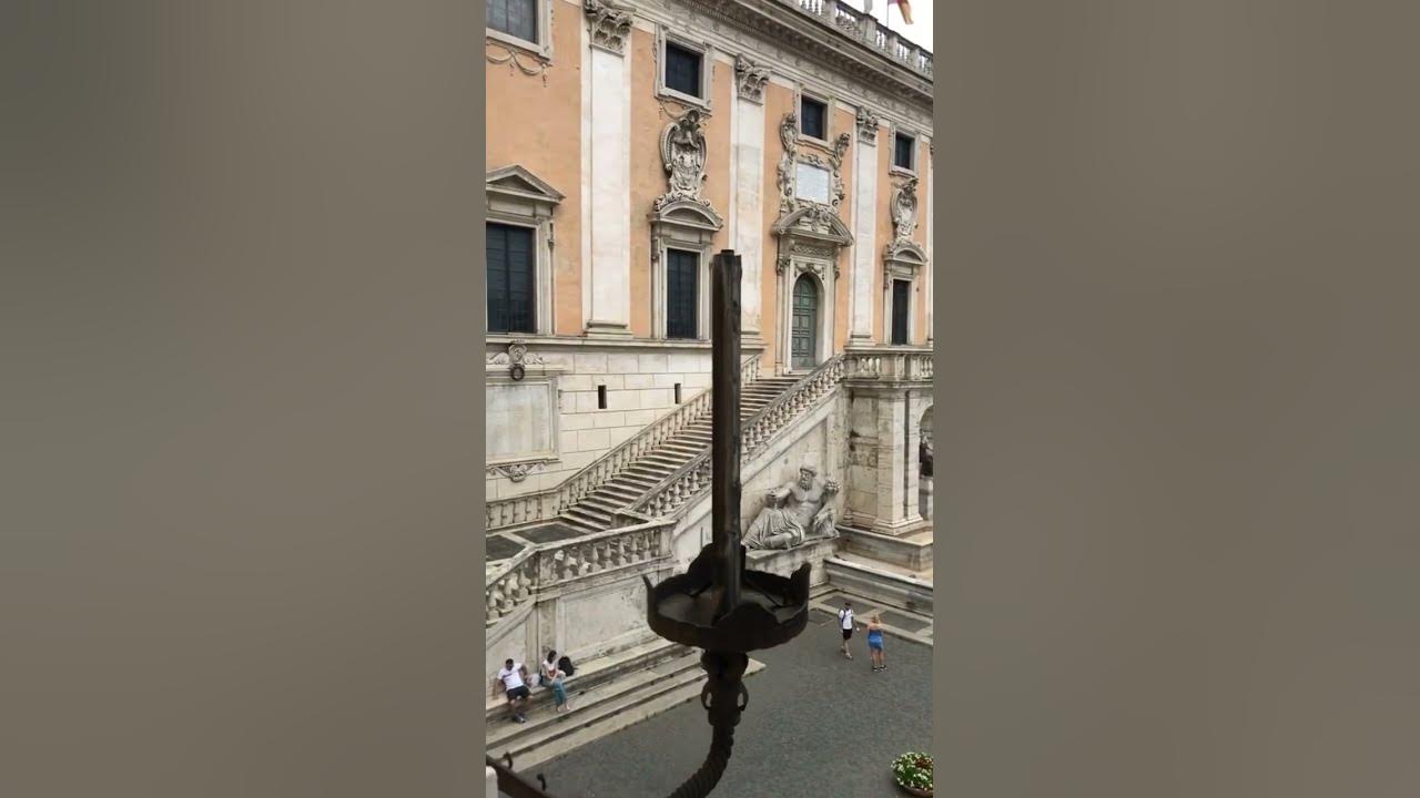 The first public art museum in the world -Musei Capitolini 🇮🇹 #italia# ...