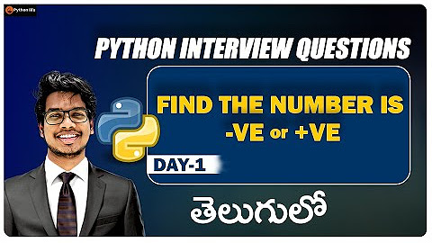 Python Problem Solving in Telugu - YouTube