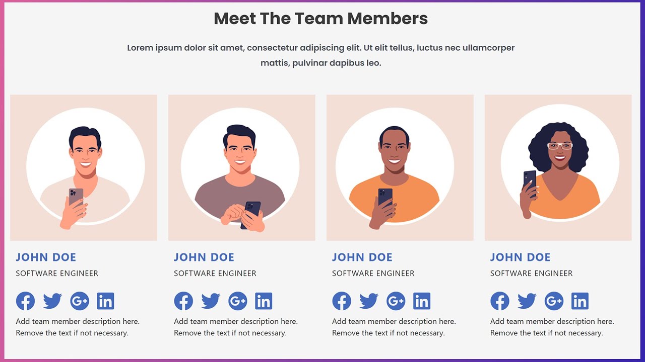 How To Showcase Your Team Members With Essential Addons For Elementor Page Builder Plugin Youtube