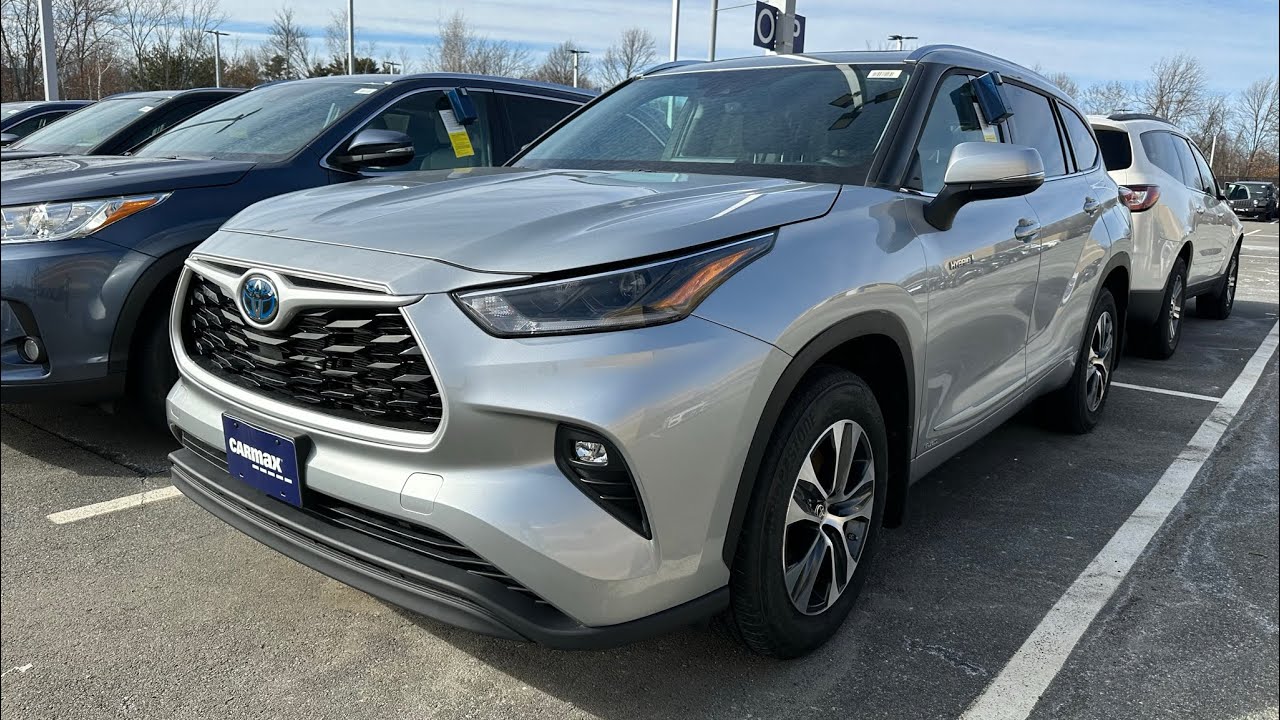 2021 Toyota Highlander Hybrid XLE horn - YouTube