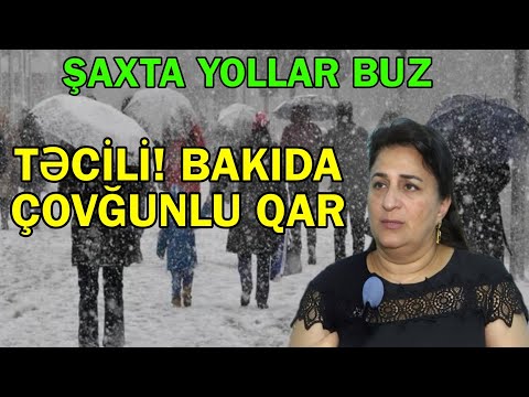 Bakıda hava bu gündən KƏSKİN DƏYİŞİR - Bu şəhərdə qar hündürlüyü REKORD QIRDI
