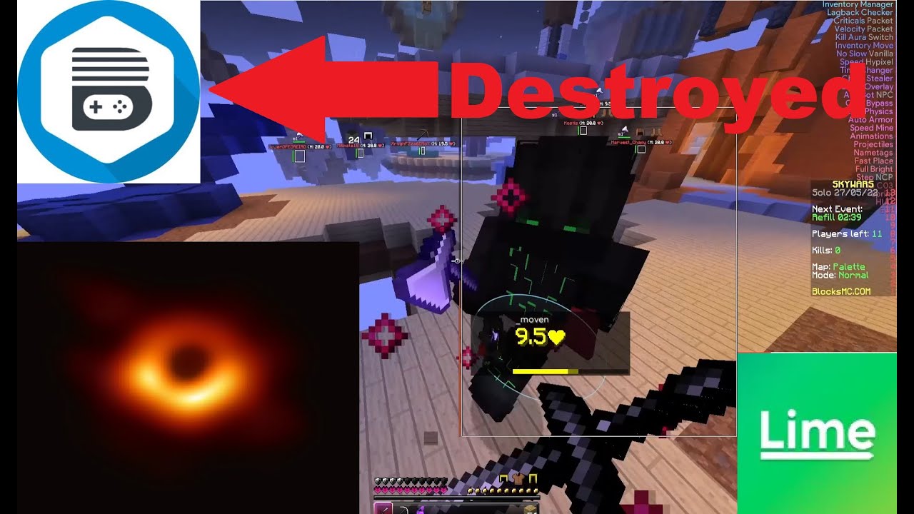 [NEW STRONG CONFIG] BLOCKSMC DESTROYED BY LIME CLIENT - YouTube