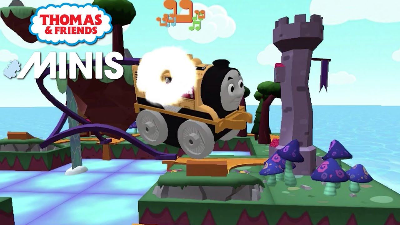 Thomas and Friends Minis - Construction Thomas Magical Forest 2021 ...