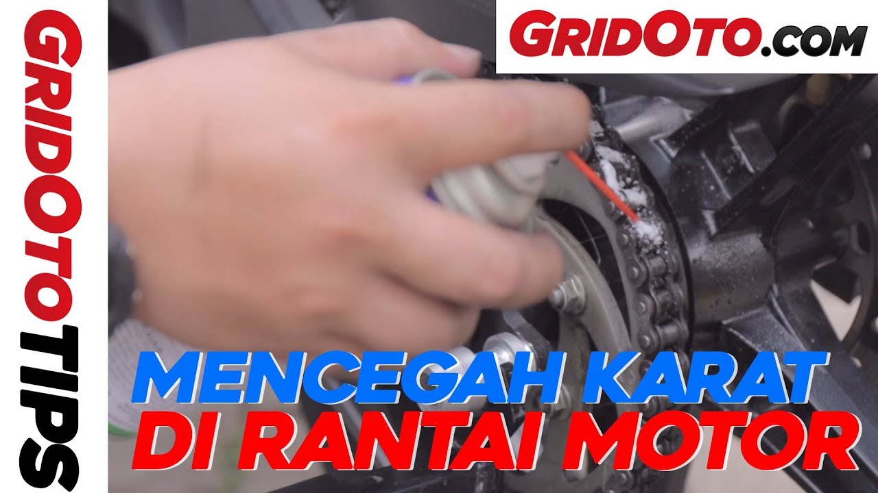 Cara Mencegah Karat di Rantai Motor | How To | GridOto Tips - YouTube