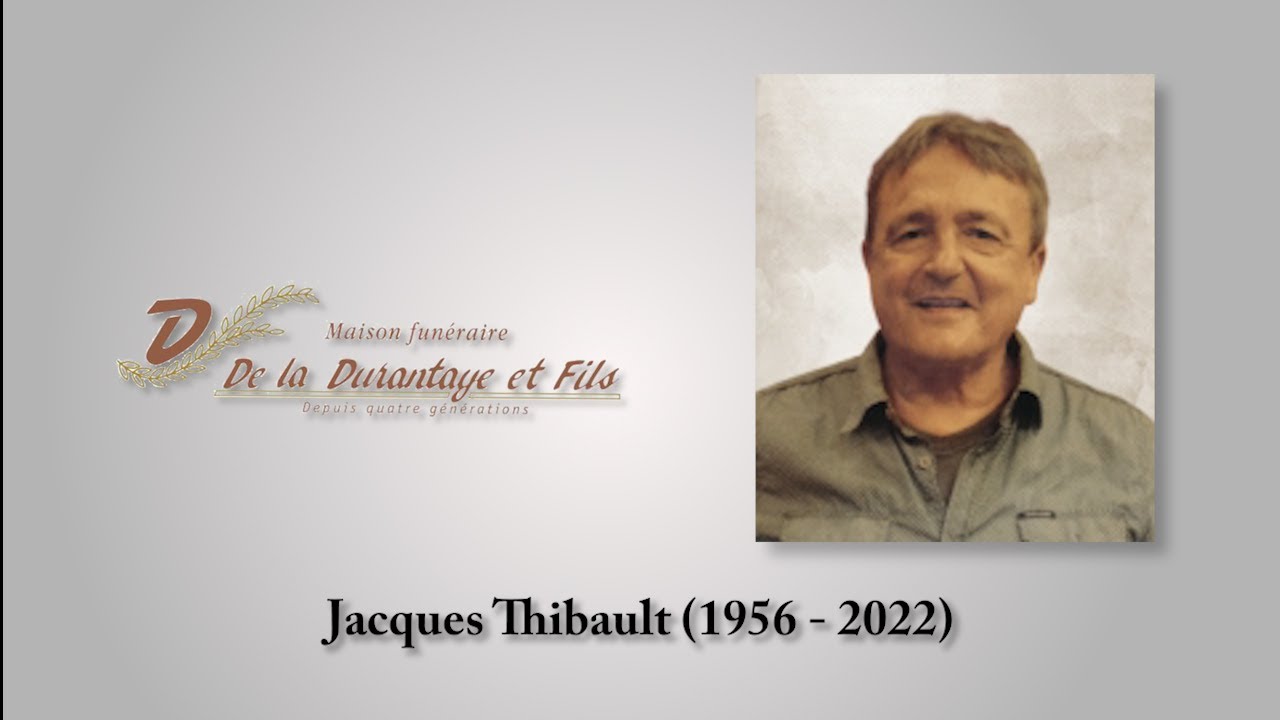 Jacques Thibault (1956 - 2022) - YouTube