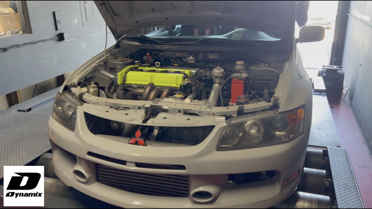 Built EVO VIII Makes 735 WHP!! Drive + Dyno Run!! - YouTube