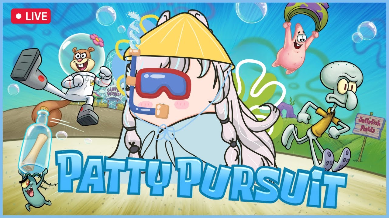 🥕 【 Spongebob : Patty Pusuit】 Meetup bersama spongebob dan patrick🥕 ...