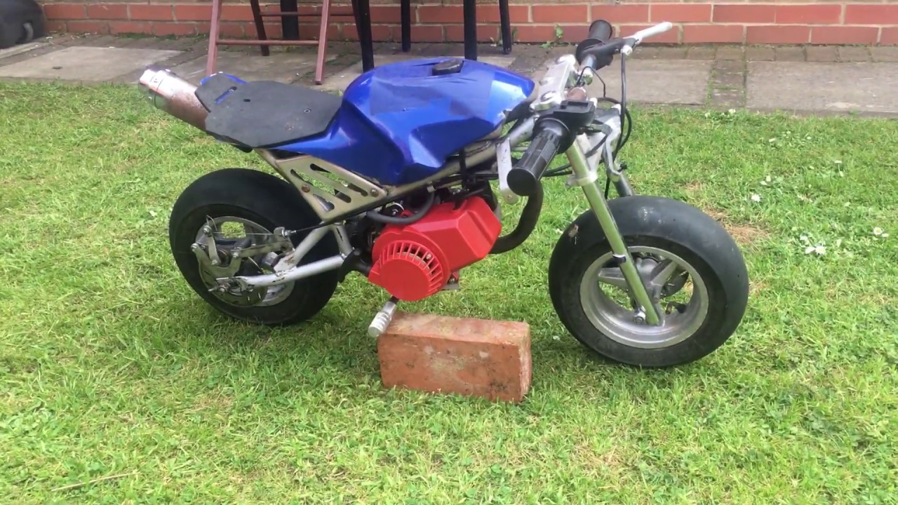 Mini Moto 50cc - YouTube