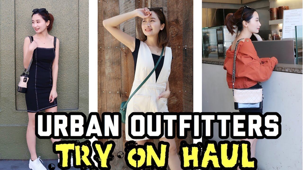 春夏购物分享| URBAN OUTFITTERS| UO HAUL| TRY ON ! 购物分享|试穿报告 - YouTube