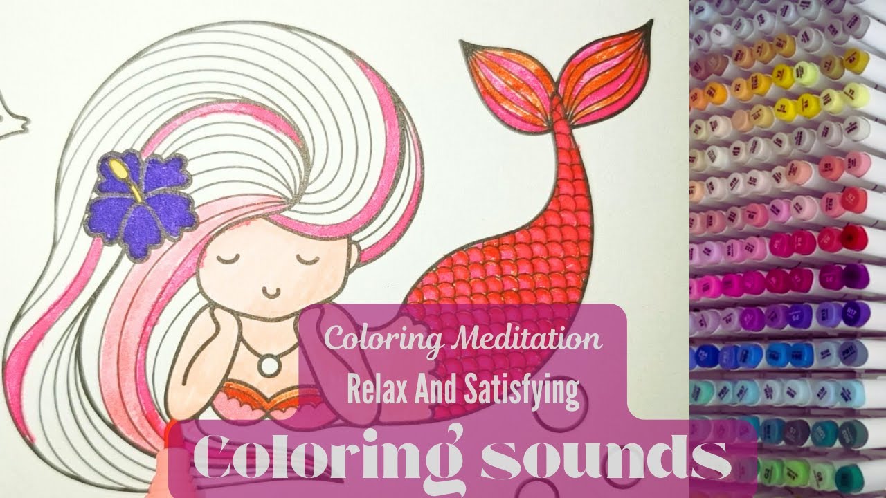 10 Minutes Oddly Satisfying ||Relaxing colouring||ASMR Colouring all ...