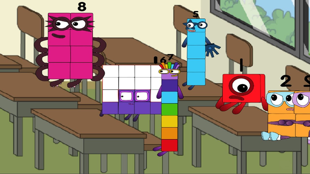 Numberblocks Season 5: The Terible Twos Beats Up Pat - YouTube