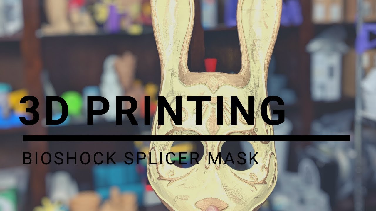 3D Printing: Bioshock Splicer Mask - YouTube