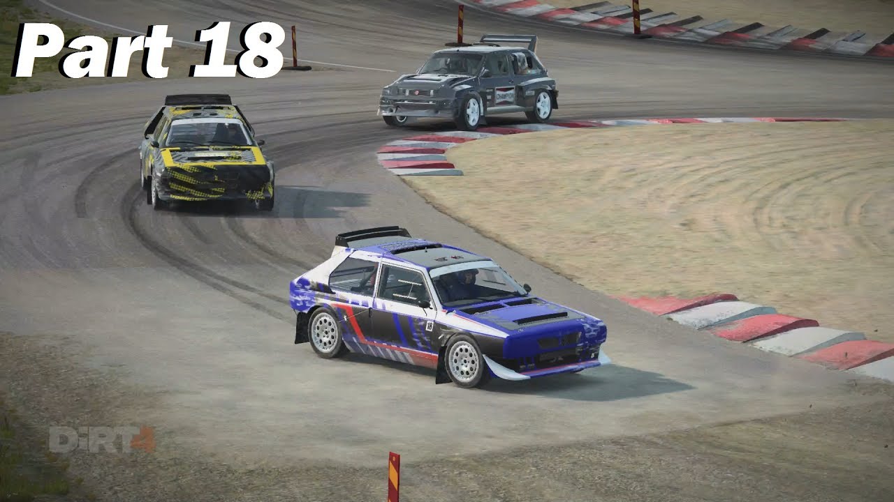 DiRT 4 Career Playthrough - Group B Rallycross Cup - Part 18 - YouTube