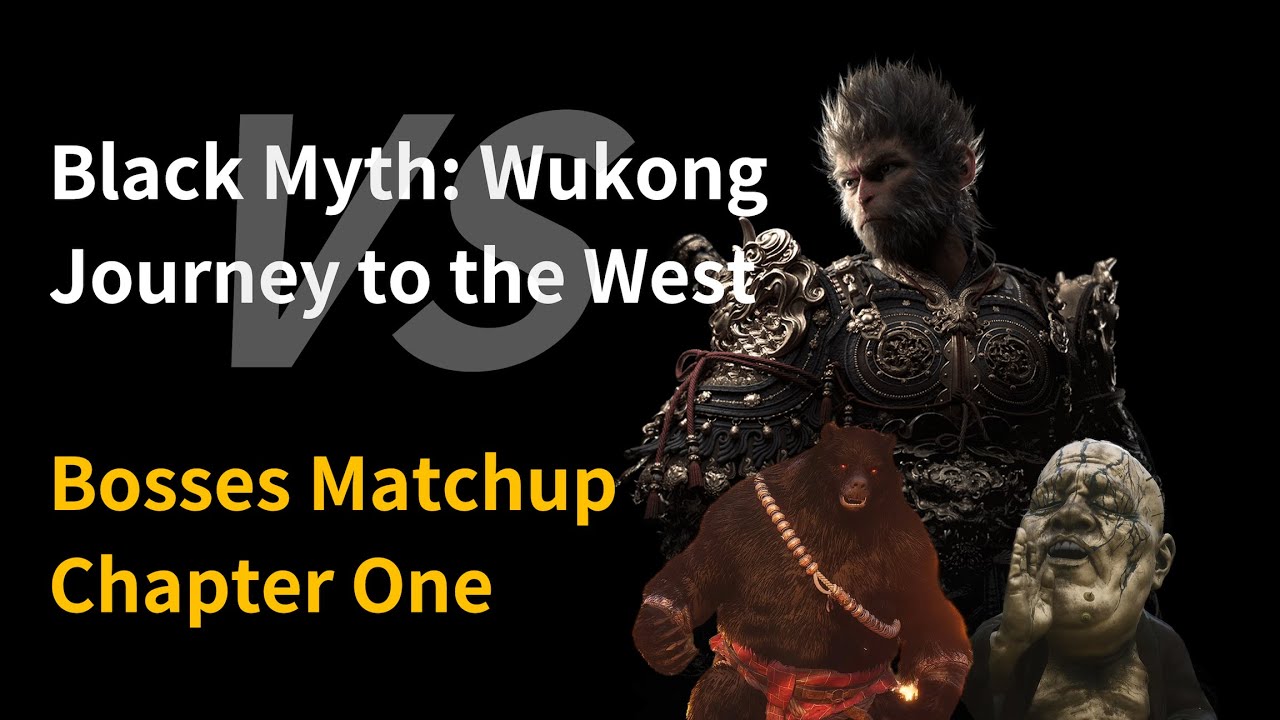 Black Myth: Wukong vs. Journey to the West: Bosses Matchup Chapter 1 - YouTube