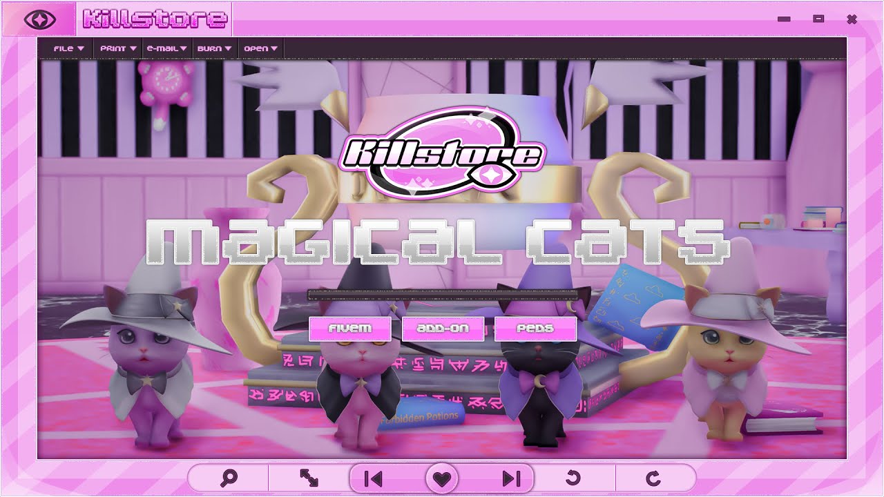 [GTA V - FIVEM] Magical Cats [ADD-ON - PEDS] - YouTube