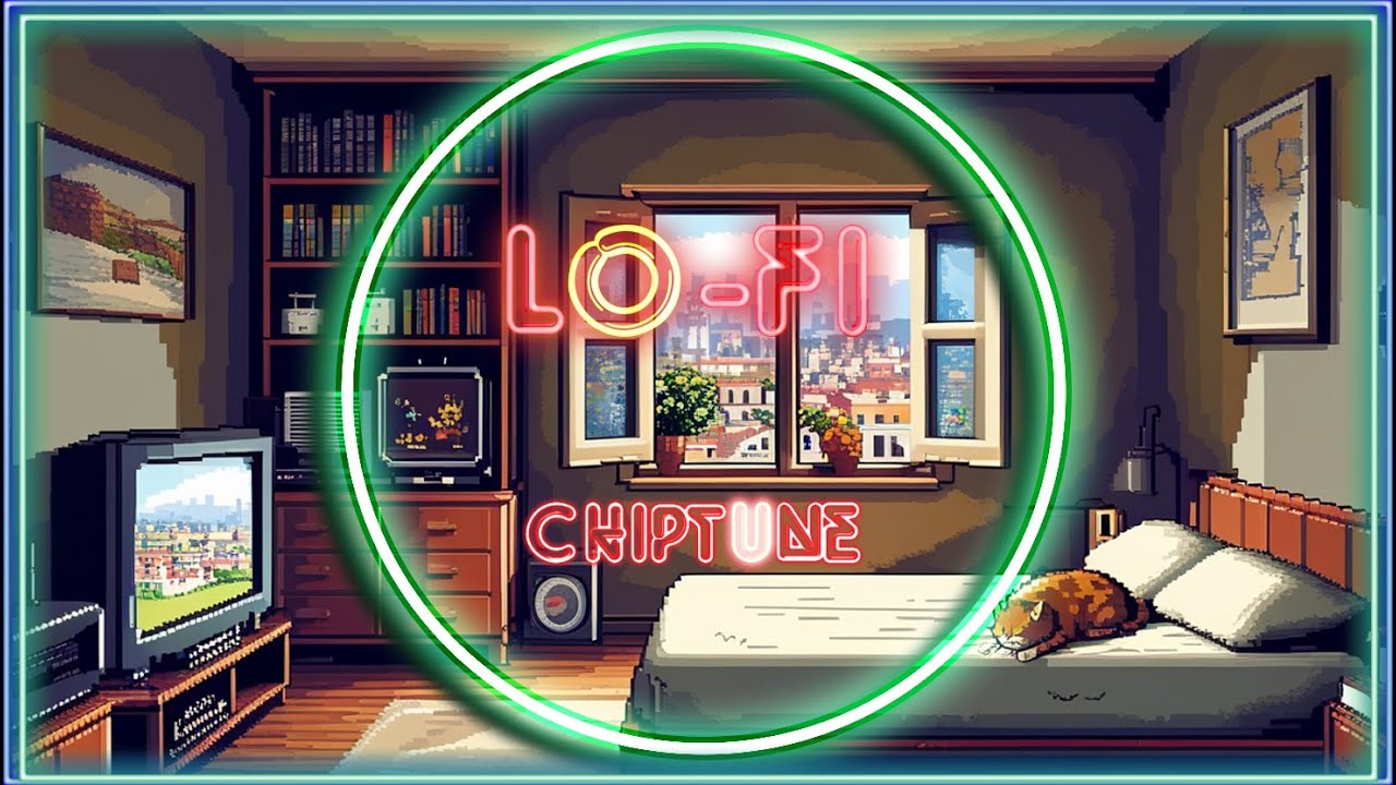 🎵 Lofi Chiptune Jazz & 8-Bit Vibes: Relax, Focus & Chill - YouTube