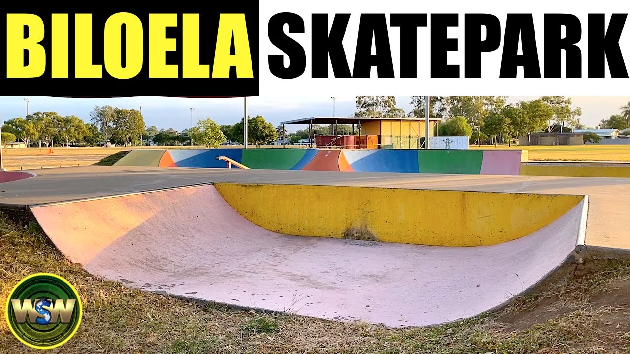 Biloela Skatepark tour - YouTube