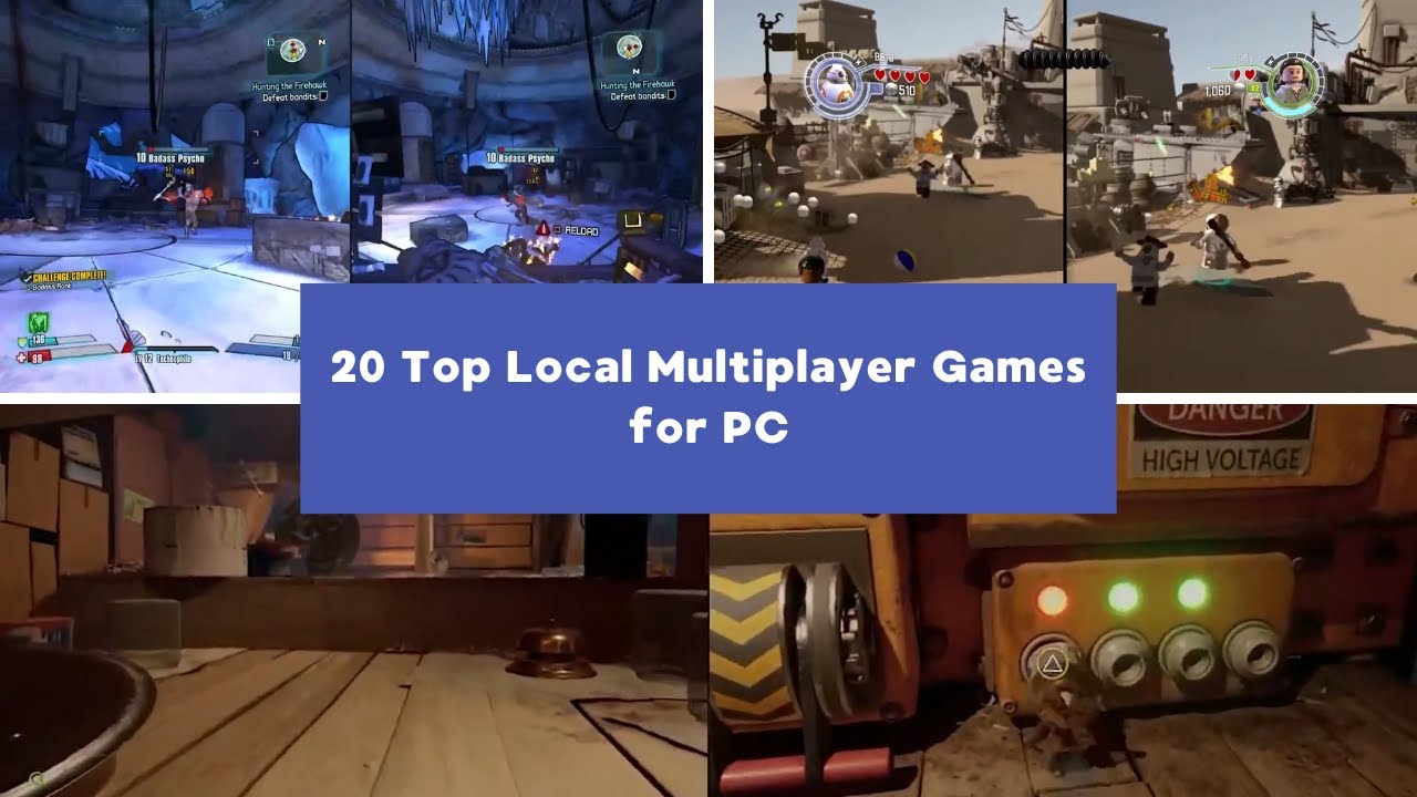 TOP 20 Best Offline Multiplayer PC Games to play with Friends [local ...