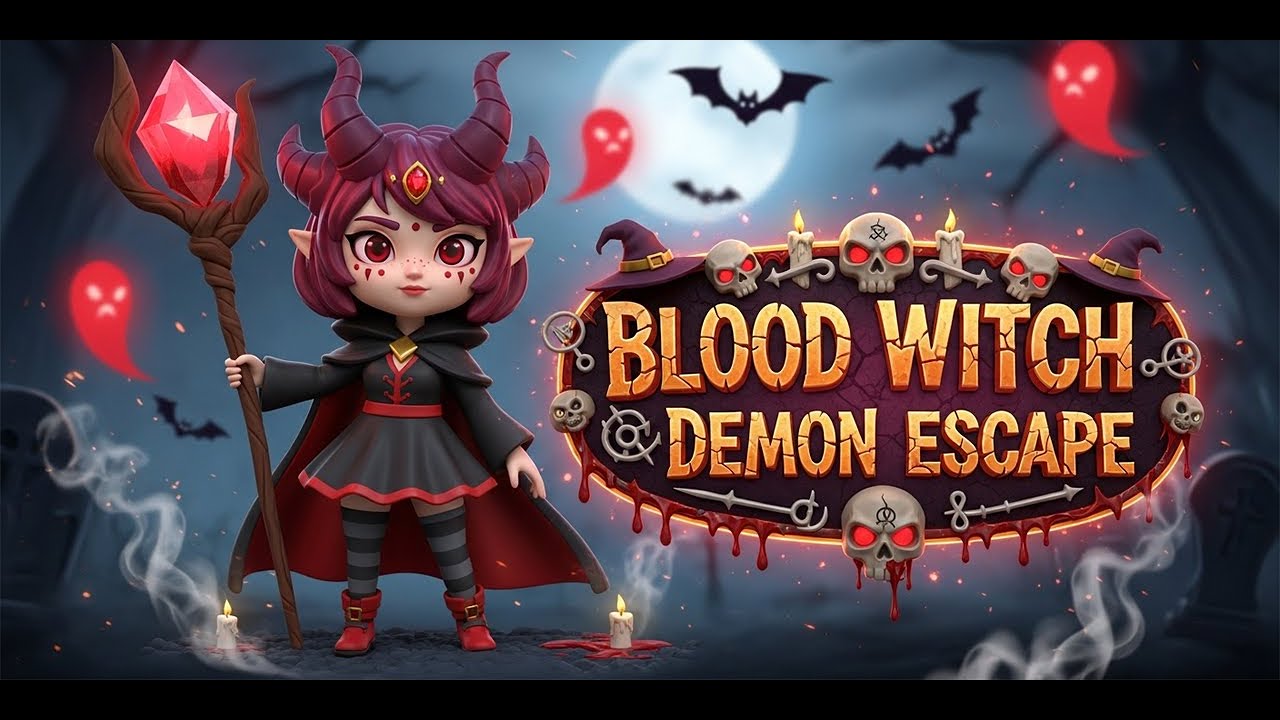 G4K Blood Witch Demon Escape Game| Games4King Walkthrough - YouTube