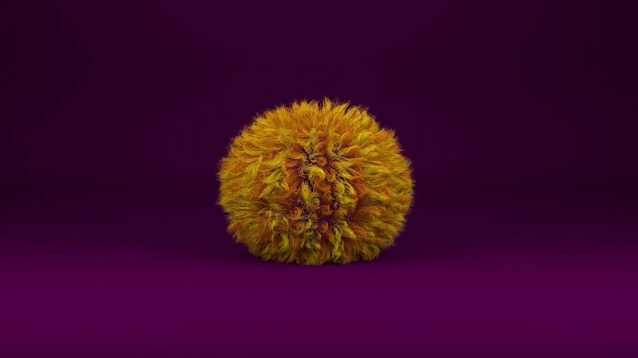 Fluffy Bouncing Ball Loop - YouTube