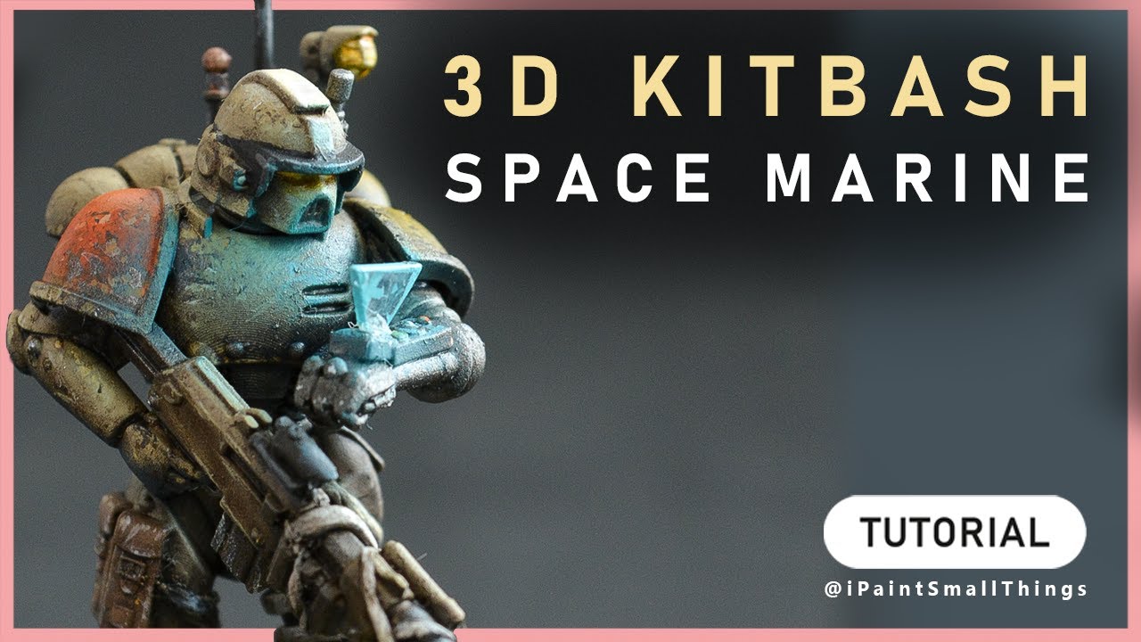 3D Kitbash | Sand Shrike Space Marine - YouTube