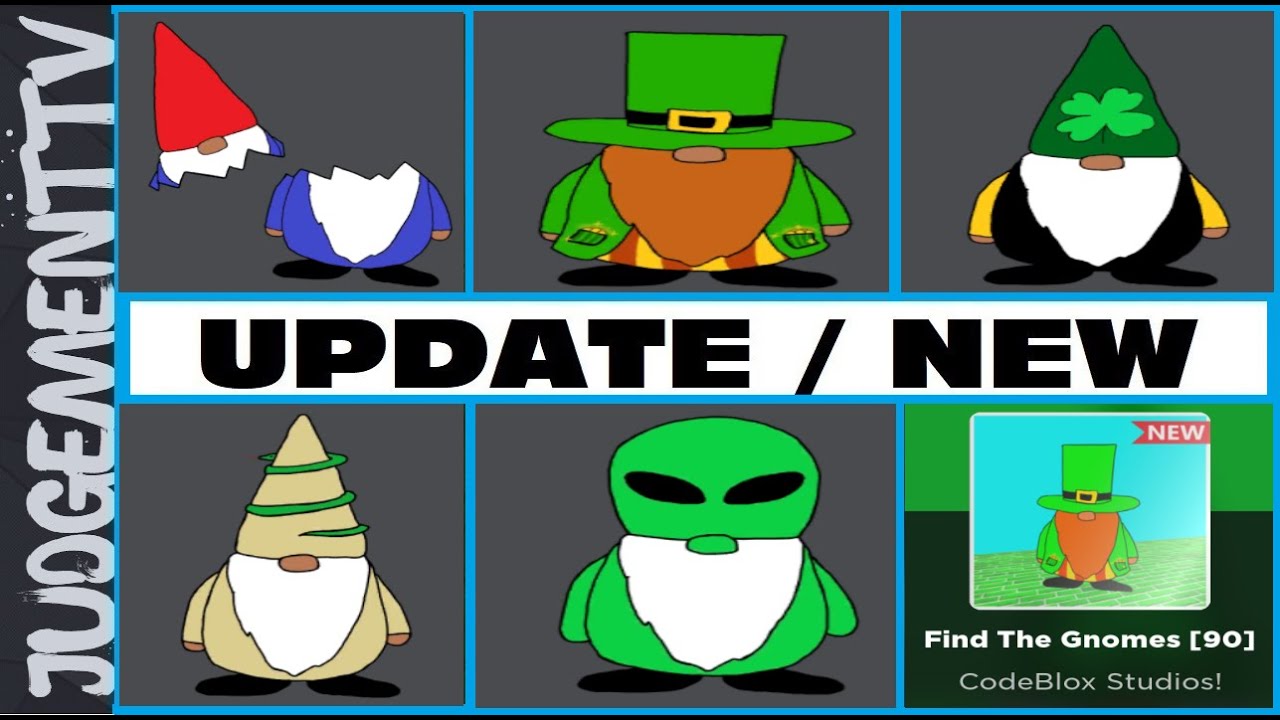 FINDING 5 NEW GNOMES in Find Gnomes on Roblox (90) - YouTube
